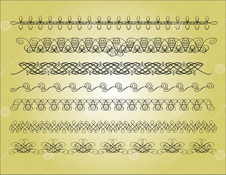 Element calligraphy frame stock vector. Illustration of pattern - 21948854