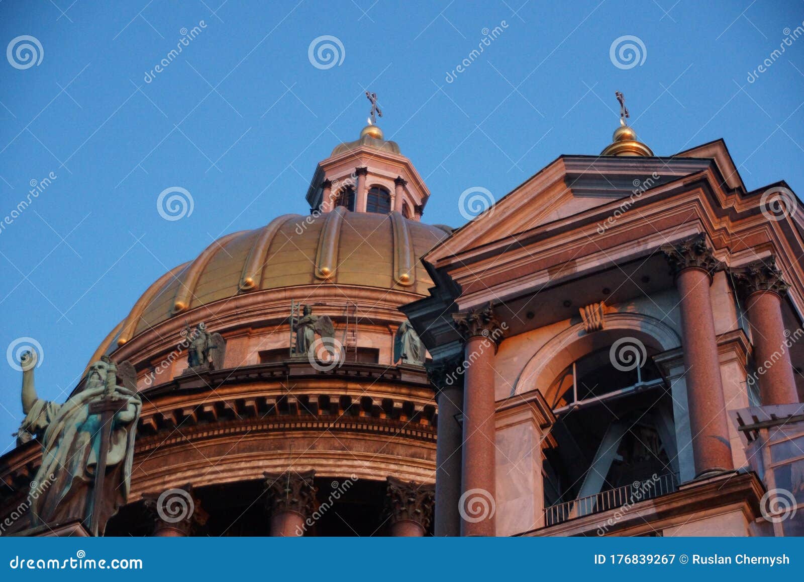 An Element of the Facade of an Ancient Building Stock Image - Image of ...
