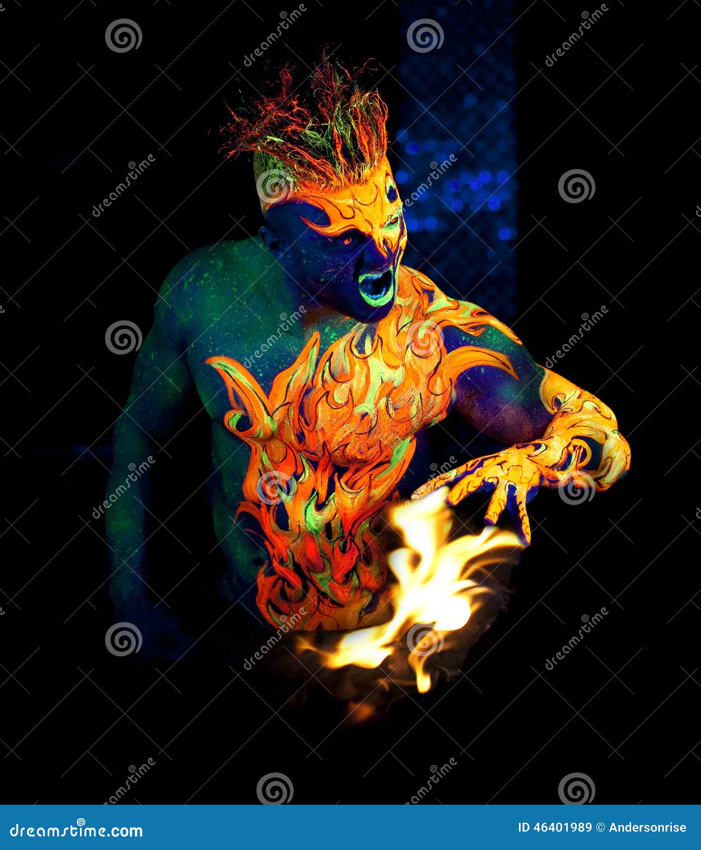 Element Fire stock image. Image of black, darkness, devil - 46401989