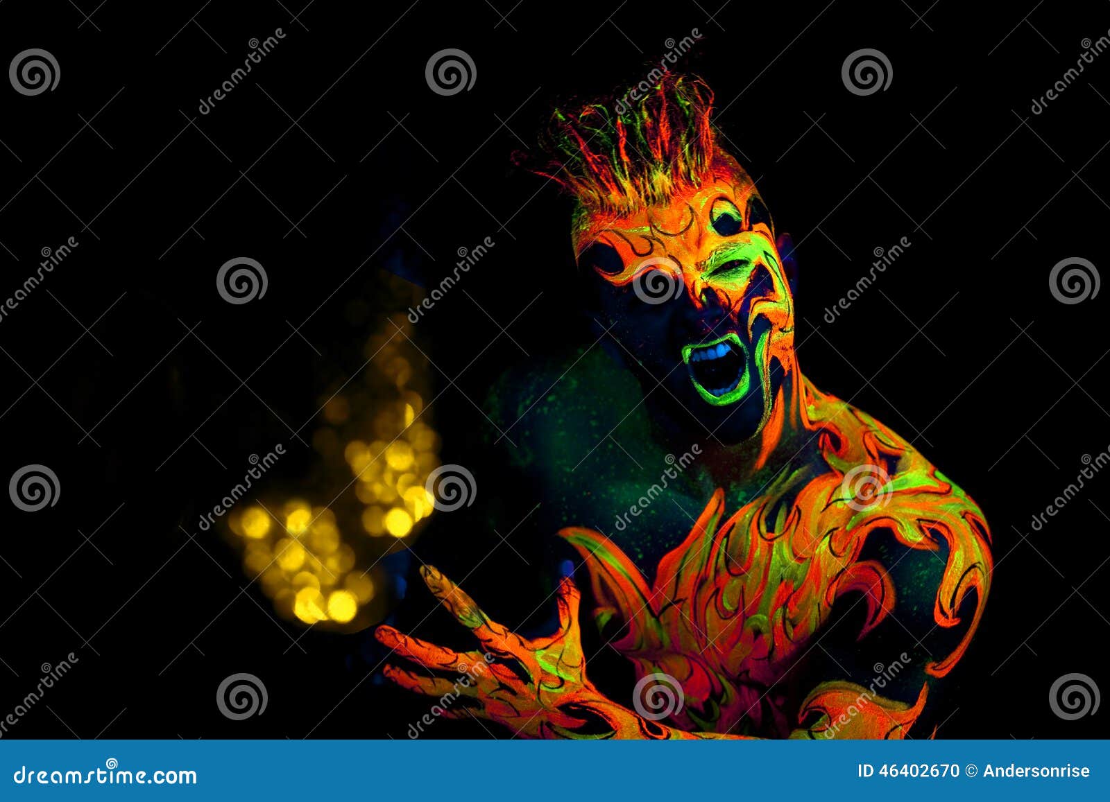 Element Fire stock photo. Image of devil, fantasy, dragon - 46402670
