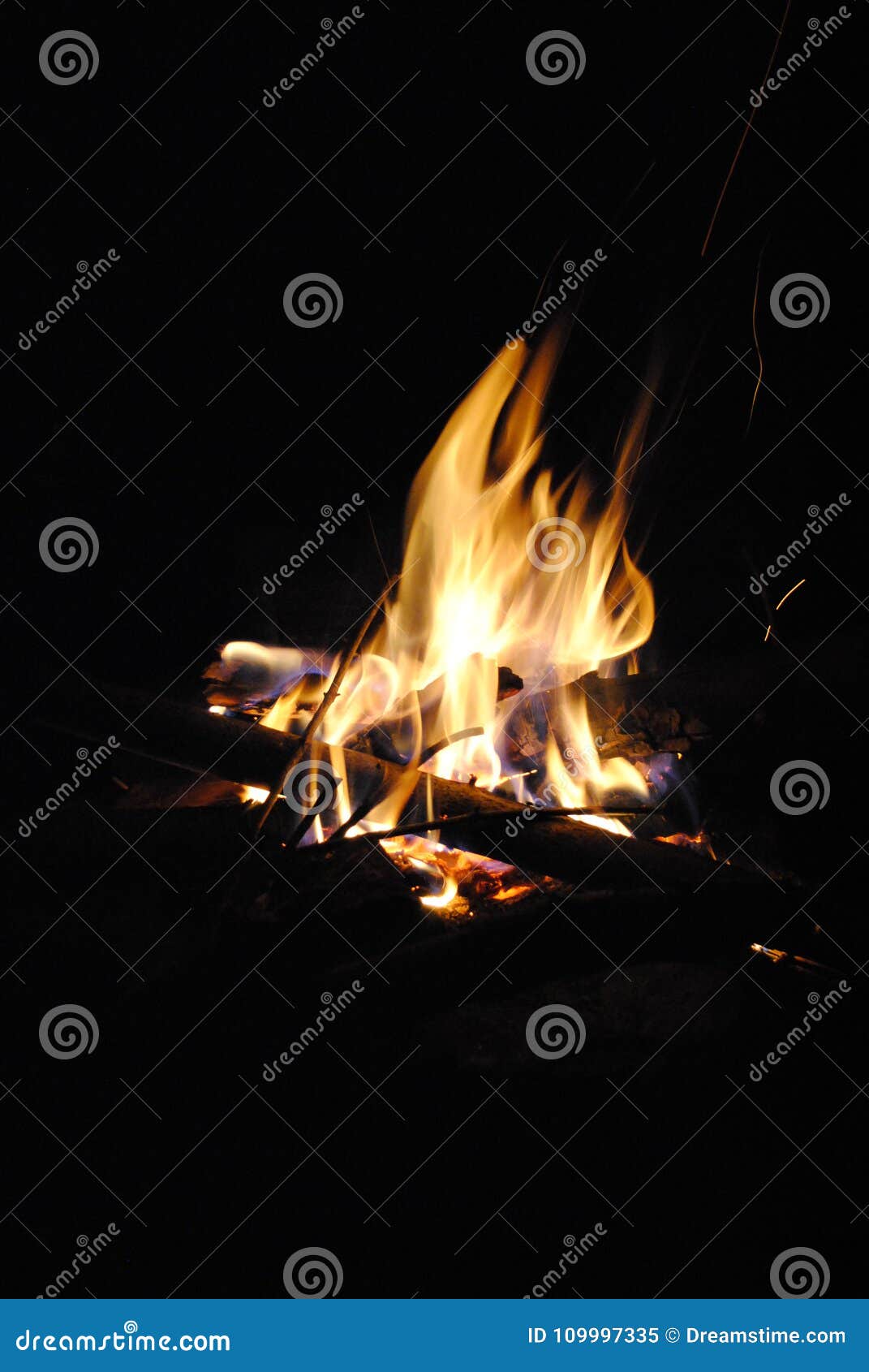Element, Fire, Flame, the Power of Fire Stock Image - Image of ...