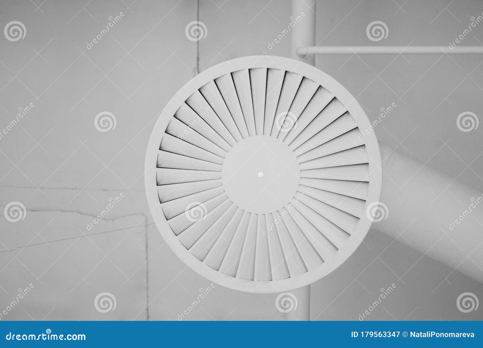 An Element of Interior Design is a Ceiling and a Piece of Ventilation ...