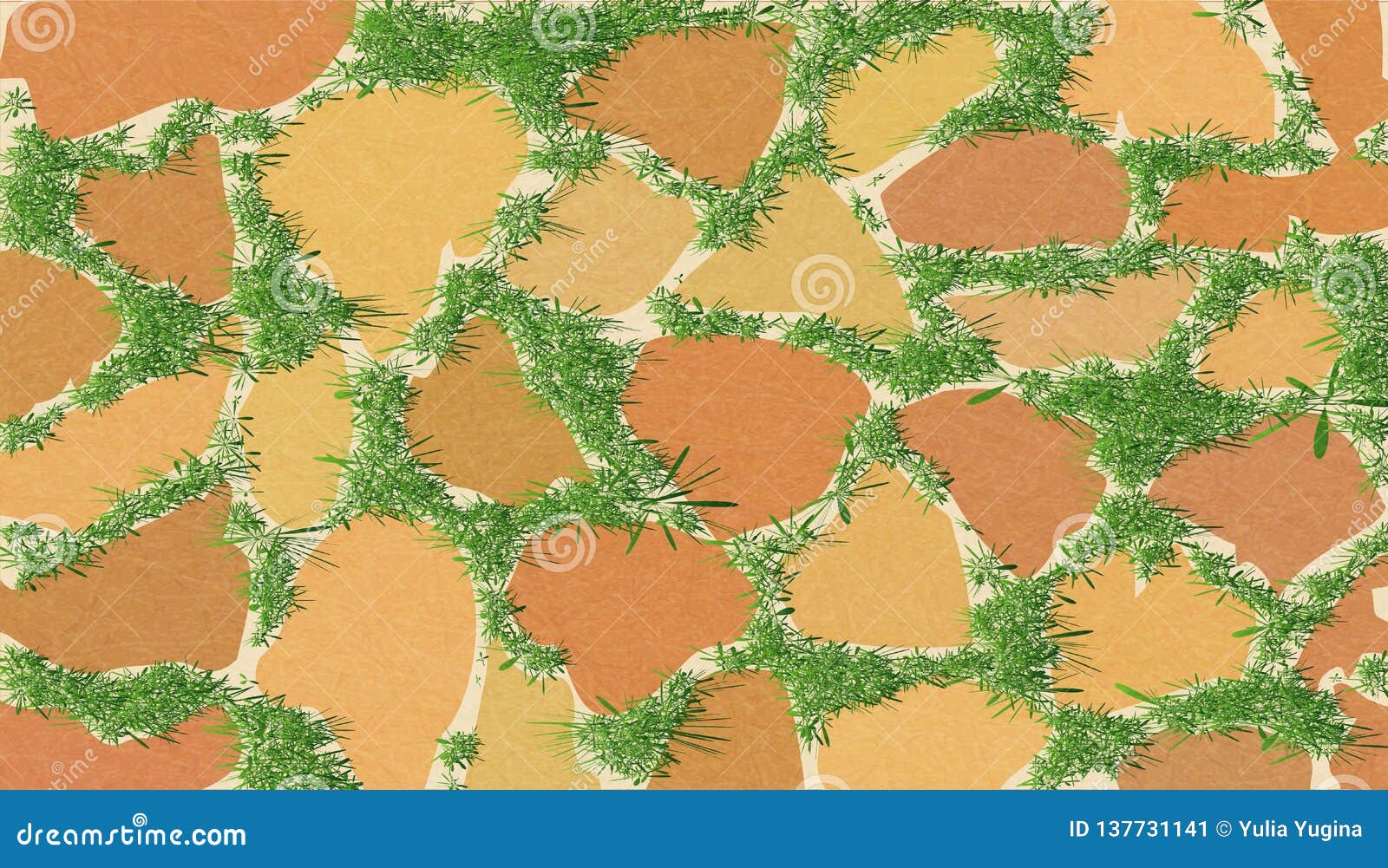 Element for Landscape Design, Paving Slabs, Pattern of Masonry with ...