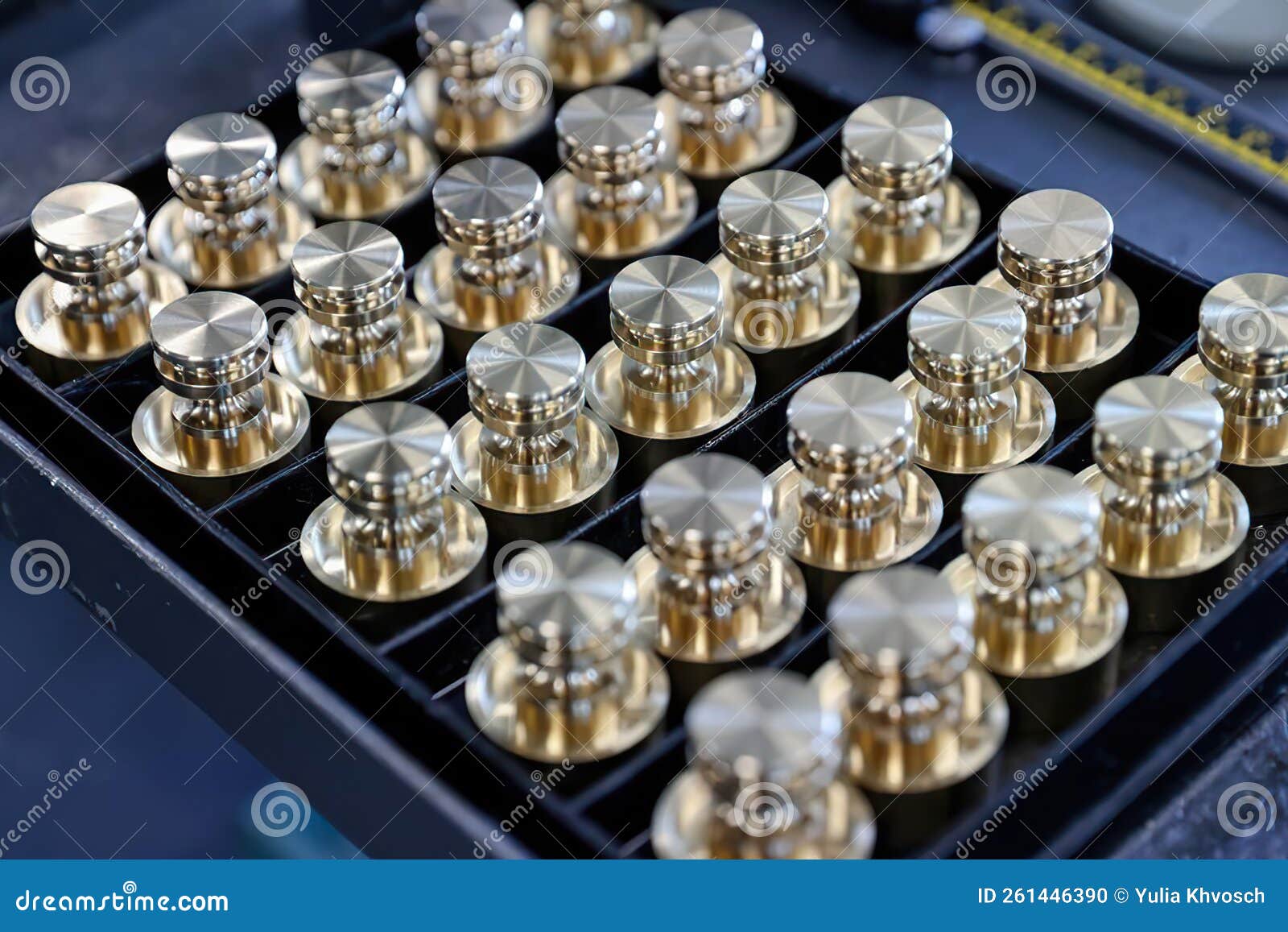 Element for a Mechanical Watch. Watch Manufacturing Plant. Stock Photo ...