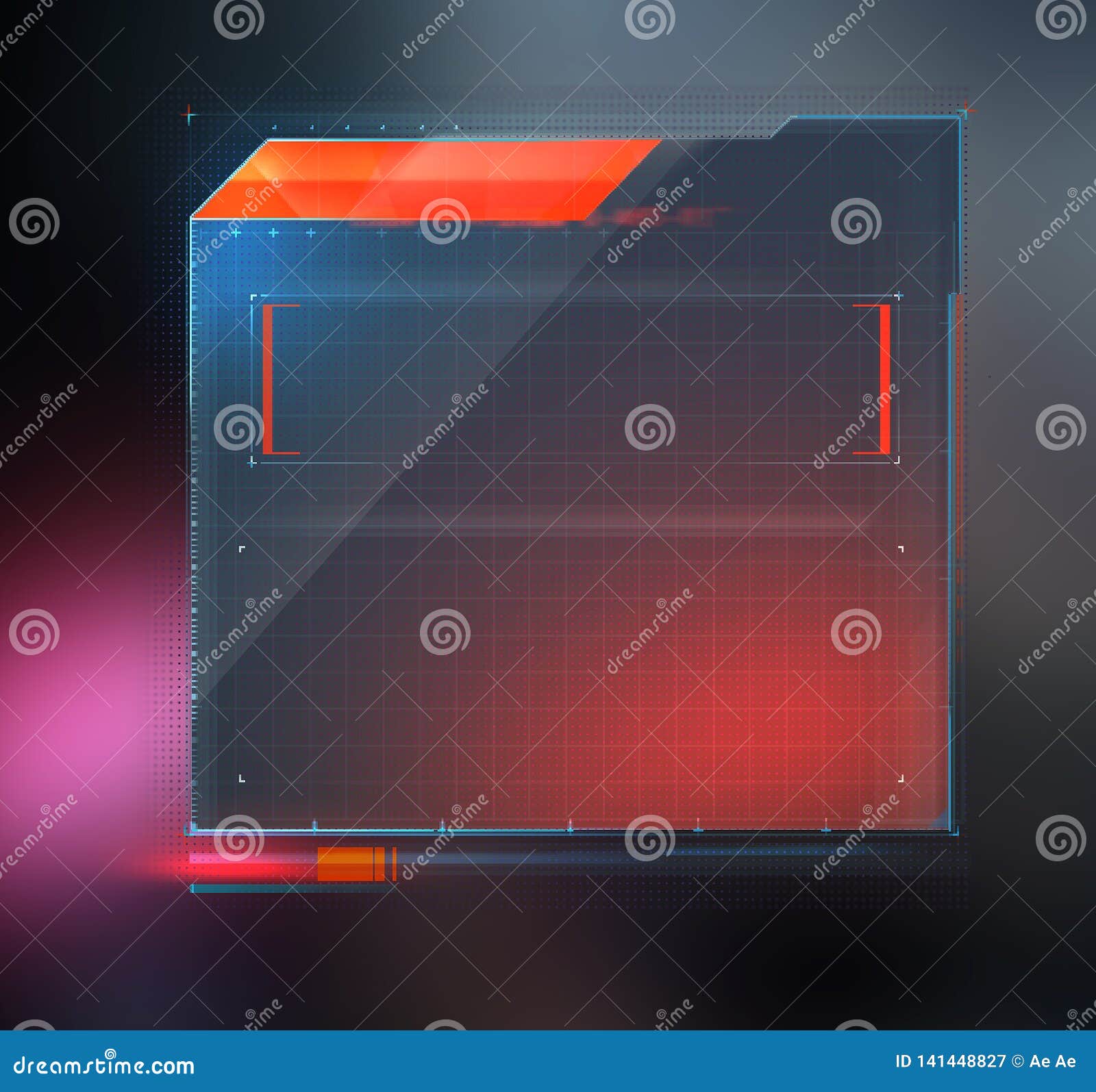 Element of Modern Design. Instrument Panel for Text. Dashboard User ...
