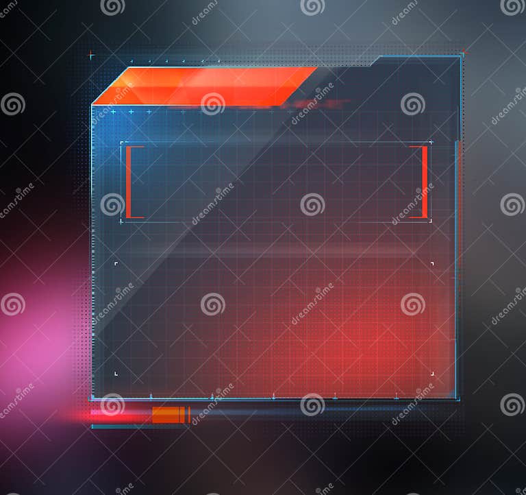 Element of Modern Design. Instrument Panel for Text. Dashboard User ...