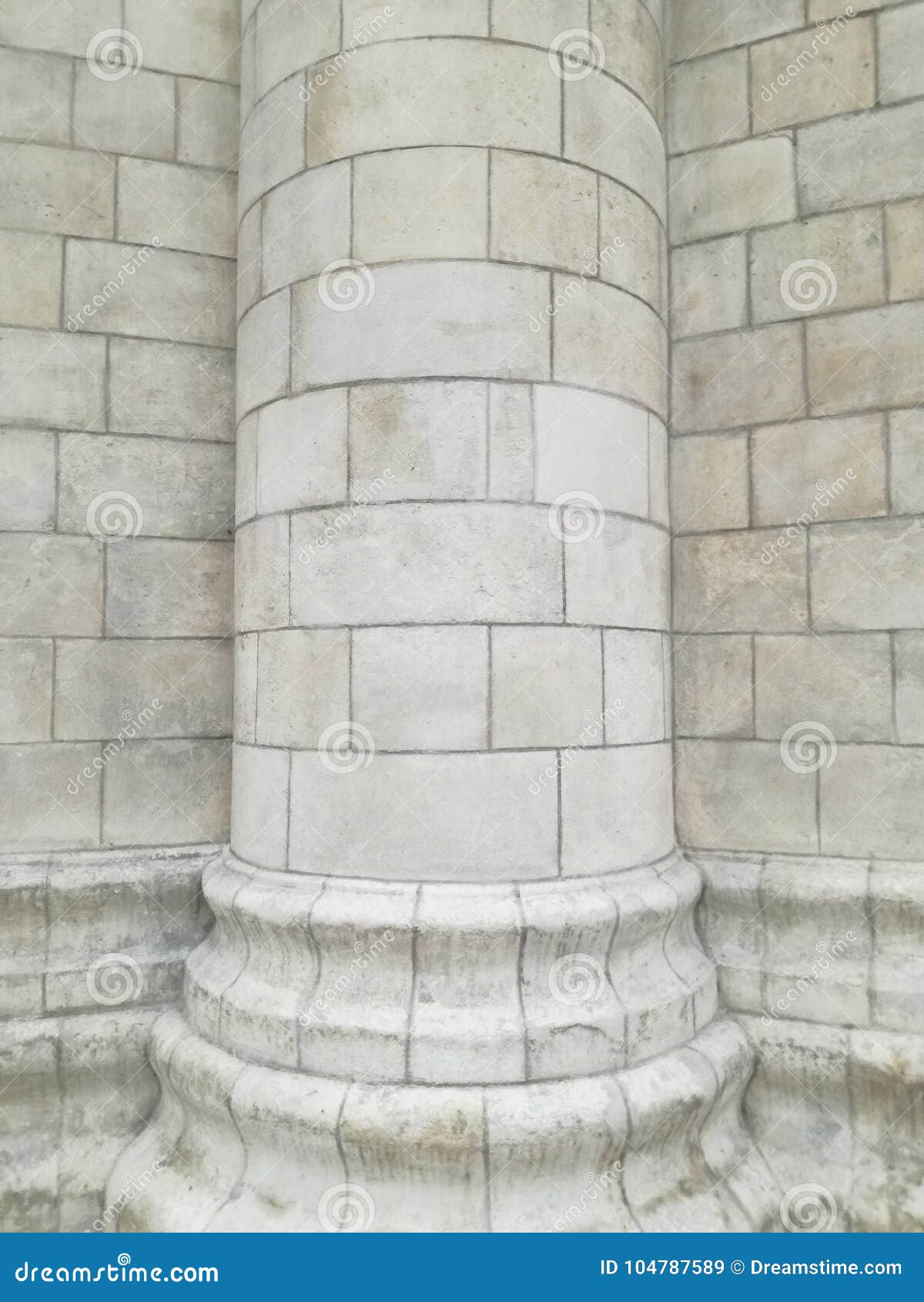 Element of the Old Column, Background Texture Stock Image - Image of ...