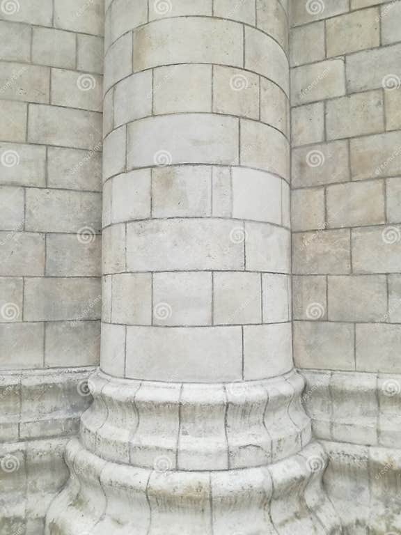 Element of the Old Column, Background Texture Stock Image - Image of ...