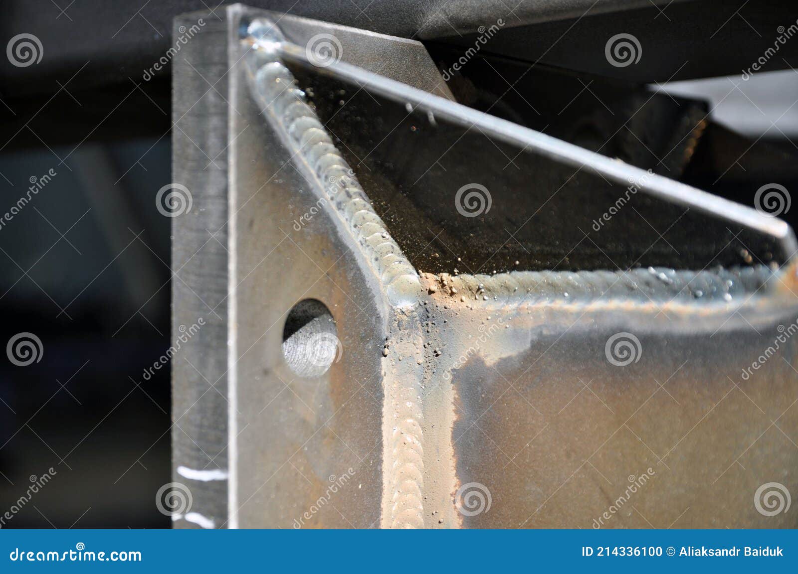 Element of a Part of a Welded Structure, an Arc Welded Seam ...