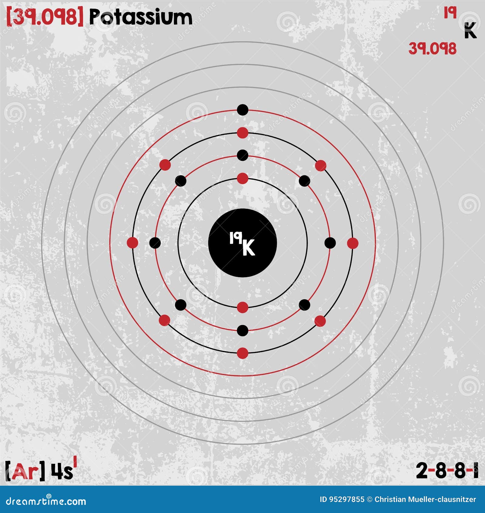Bohr Model Of Potassium