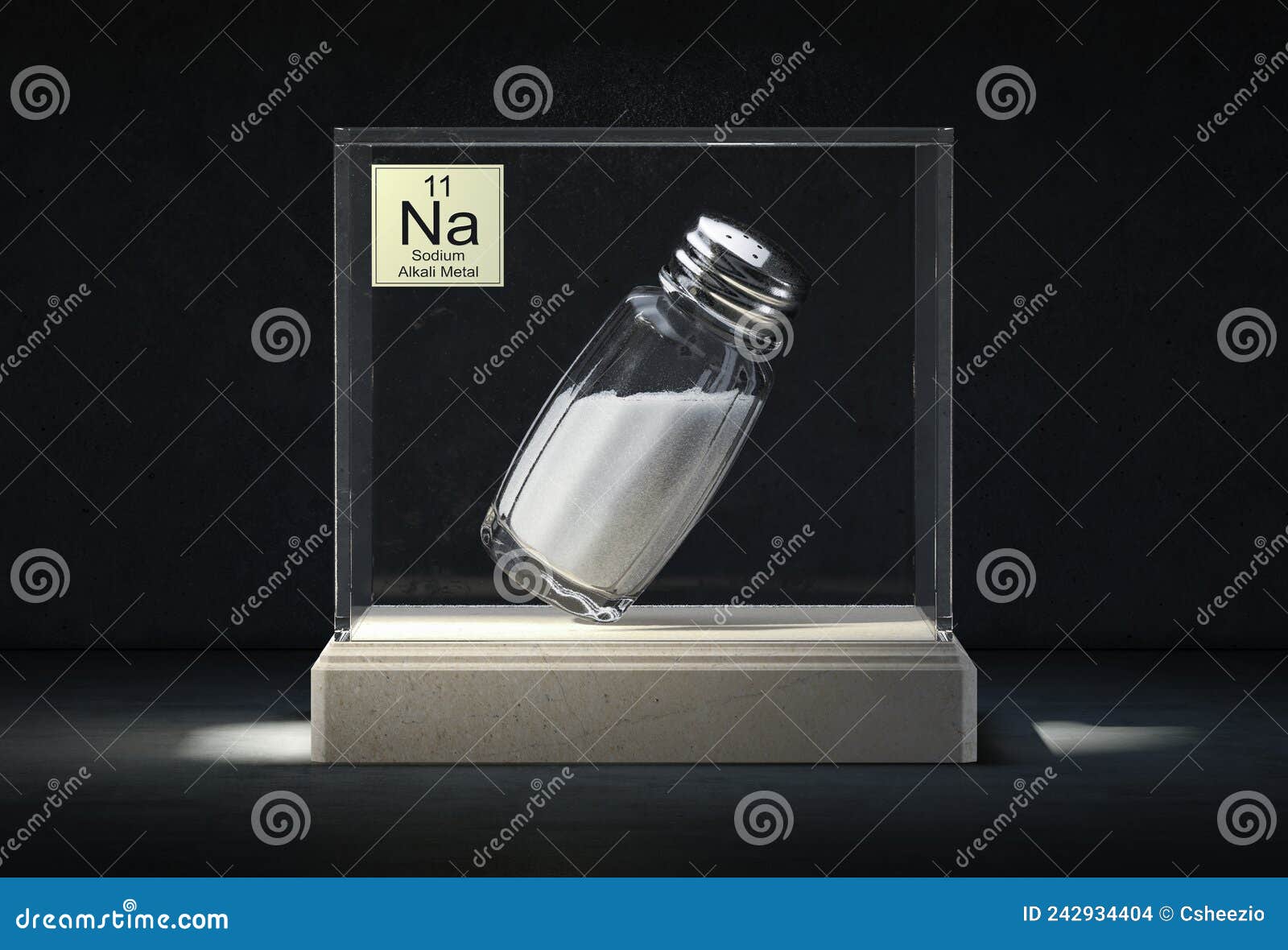 Element sodium stock photo. Image of chemical, graphical - 242934404