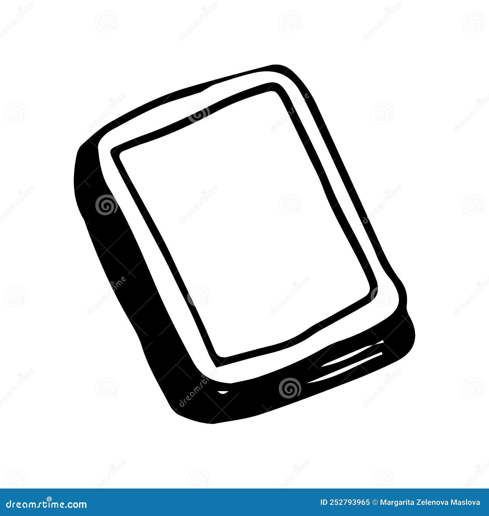 Element is a Thick Book without Inscriptions. Stock Vector ...