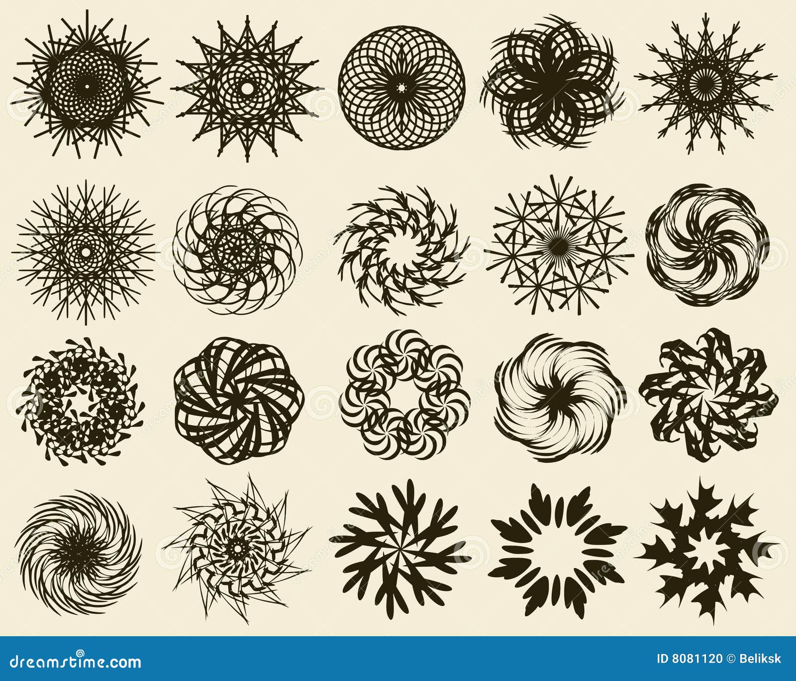 Element vector stock vector. Illustration of style, beauty - 8081120