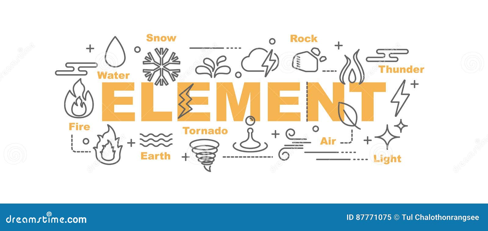 Element vector banner stock vector. Illustration of sign - 87771075