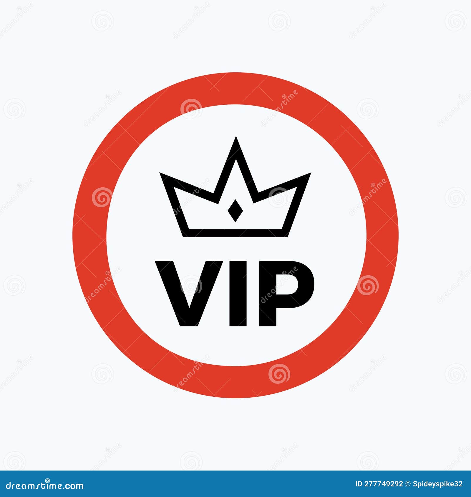 An Element of VIP Sign. Isolated Vector Illustration Stock Illustration ...