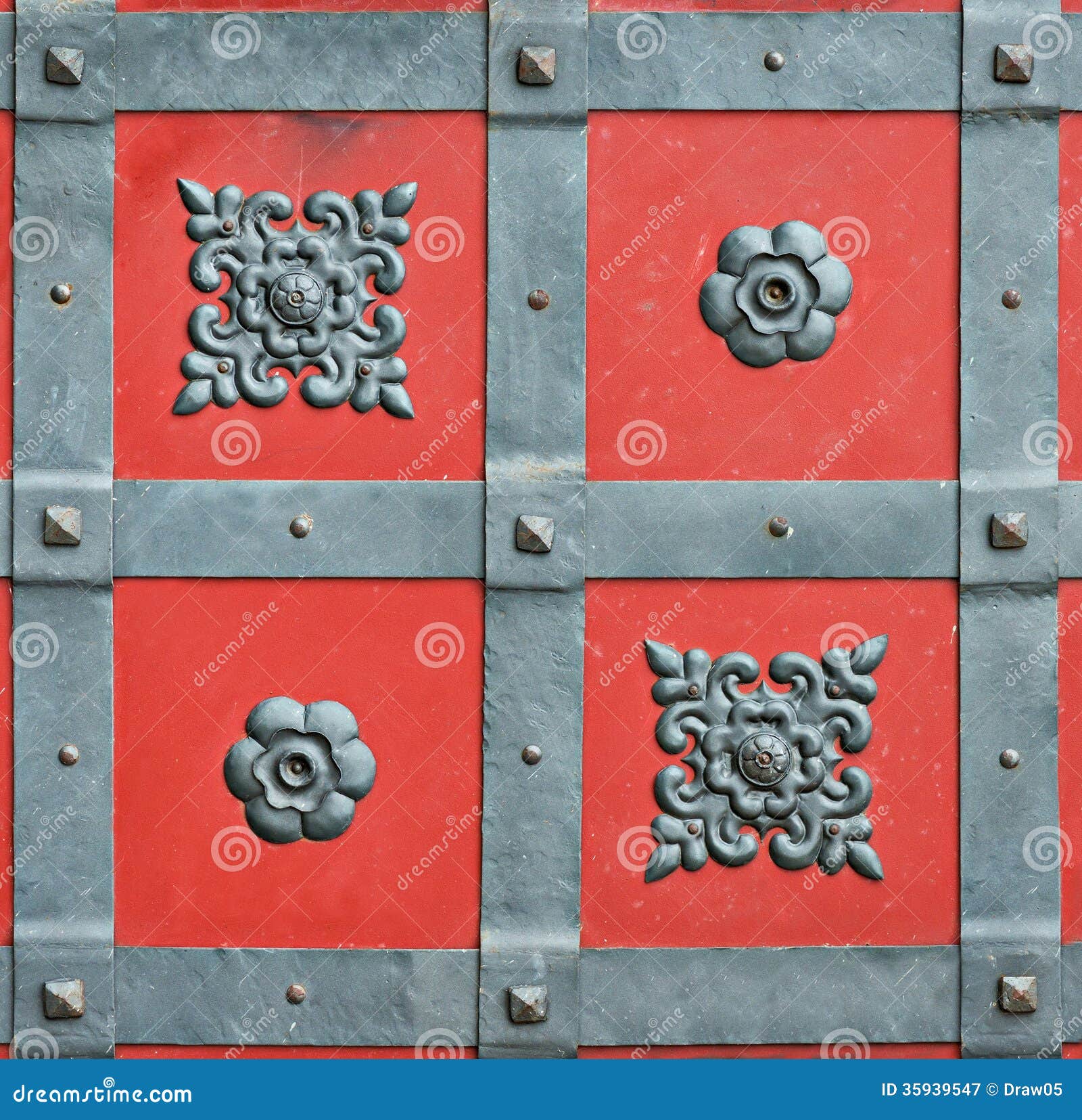 Iron Forged Large Gate Royalty-Free Stock Image | CartoonDealer.com ...