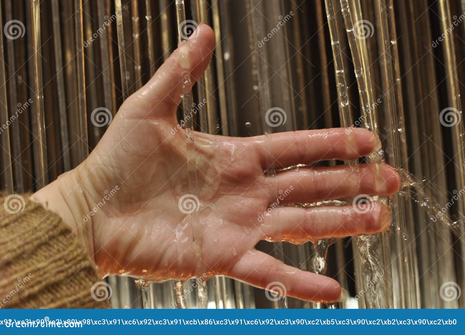 Elemental Force of Water Jet Stock Photo - Image of cleanliness ...