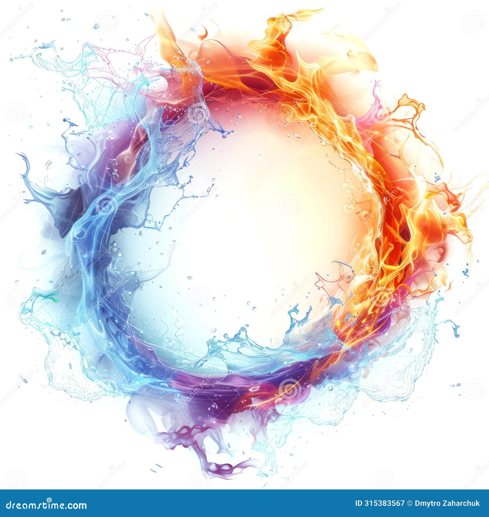 Elemental Magic:power of Fire, Water, Air with Elemental-themed Light ...