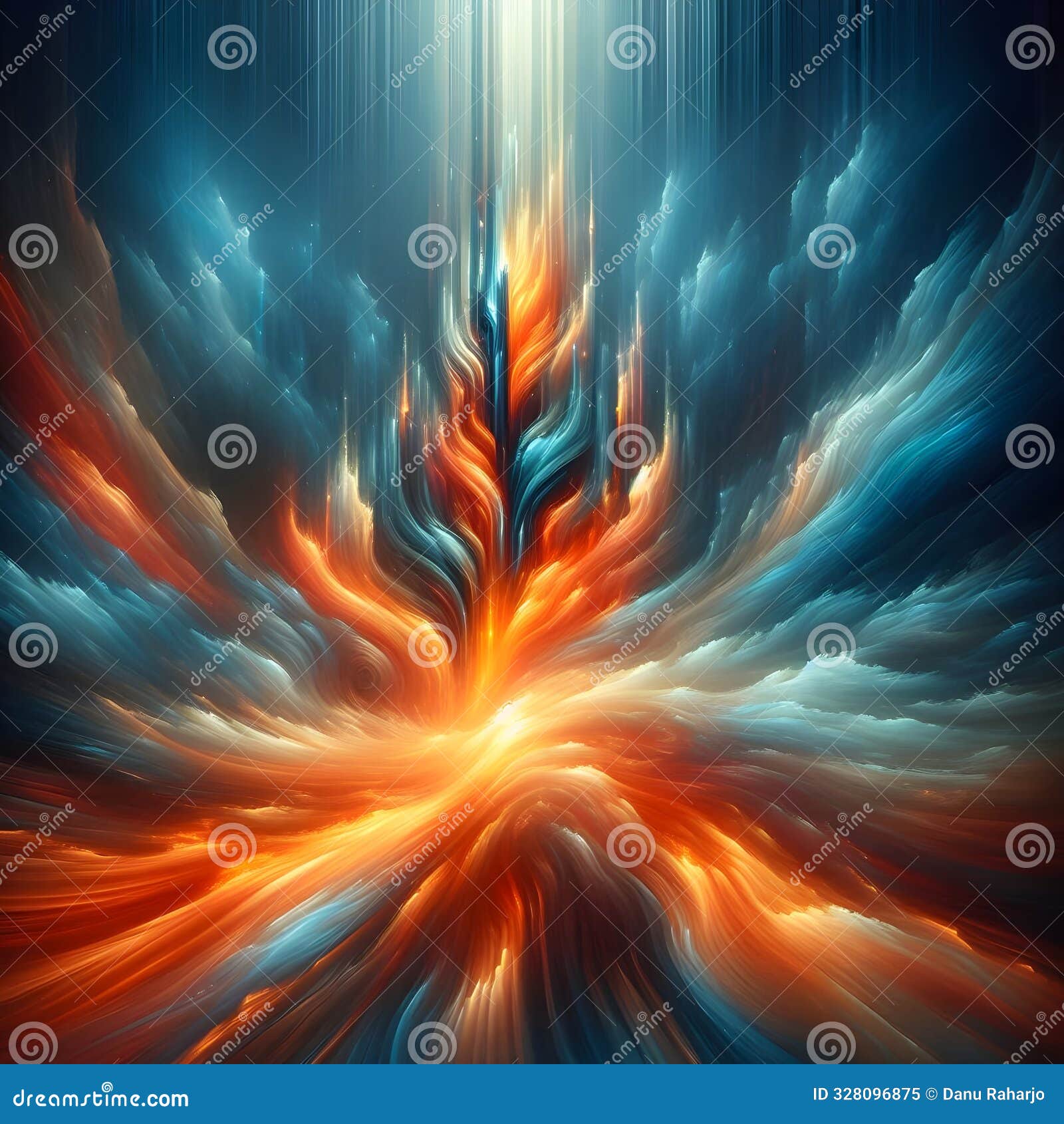 Elemental Symphony: Abstract Periodic Table Unveiled Stock Image ...