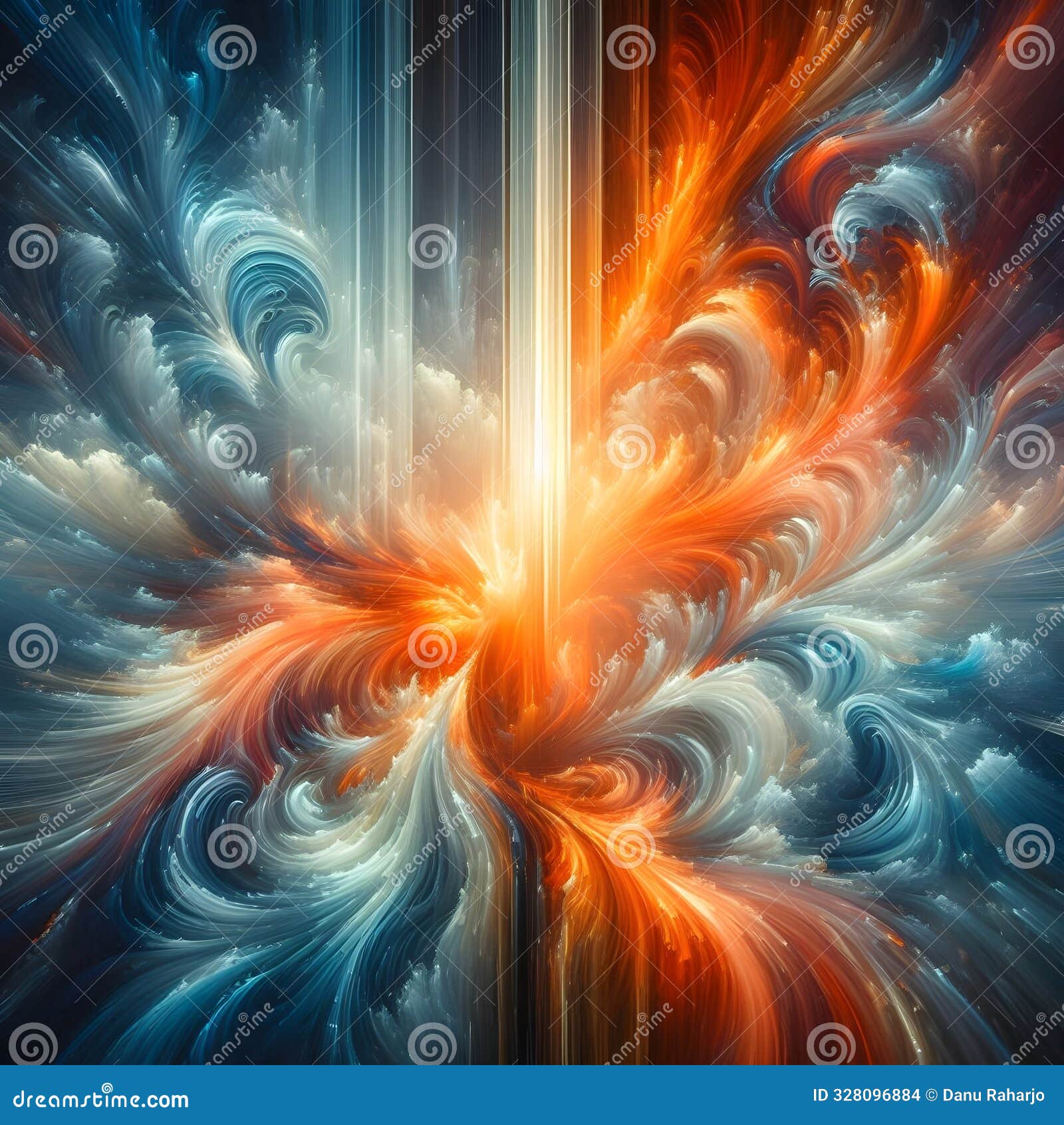 Elemental Symphony: Abstract Periodic Table Unveiled Stock Image ...