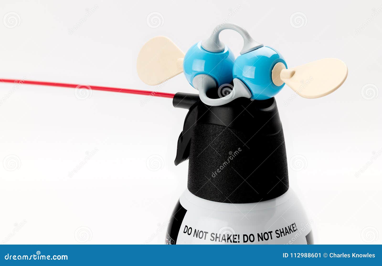 Elementarer Stickstoff Modelliert Molekular Auf Einer Dose Luft ...