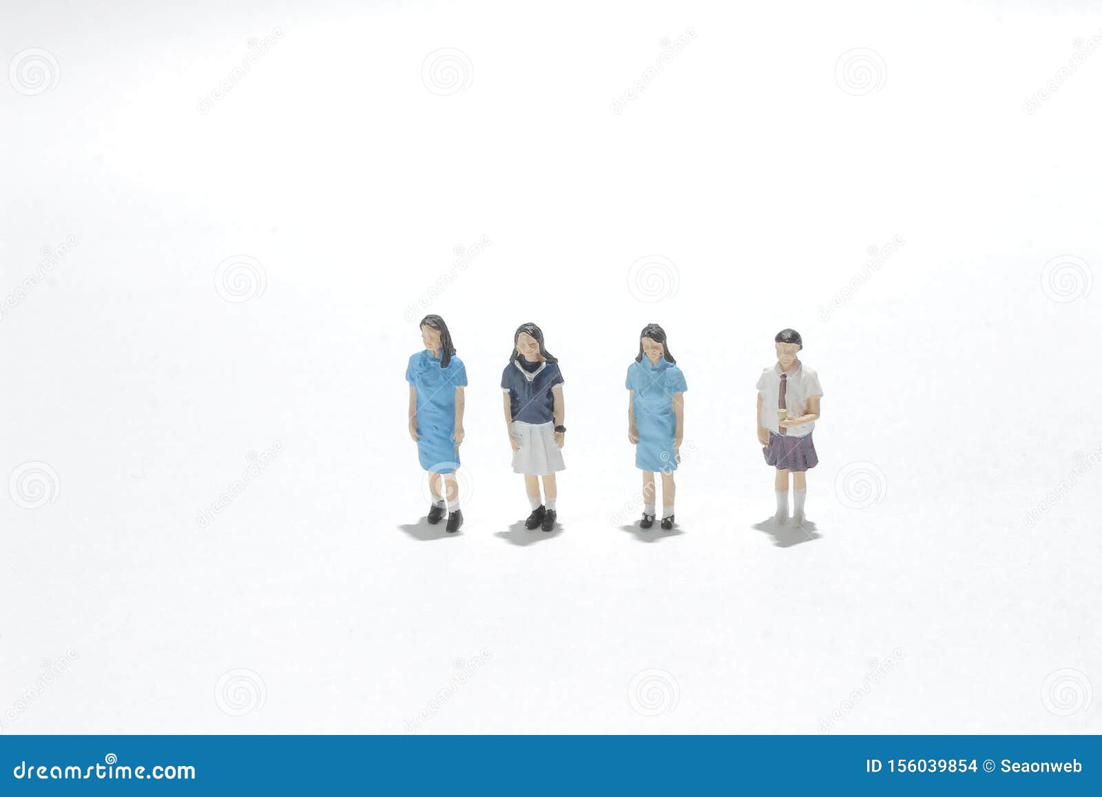 Elementary Education. the Mini Figure of the Student Editorial Stock ...