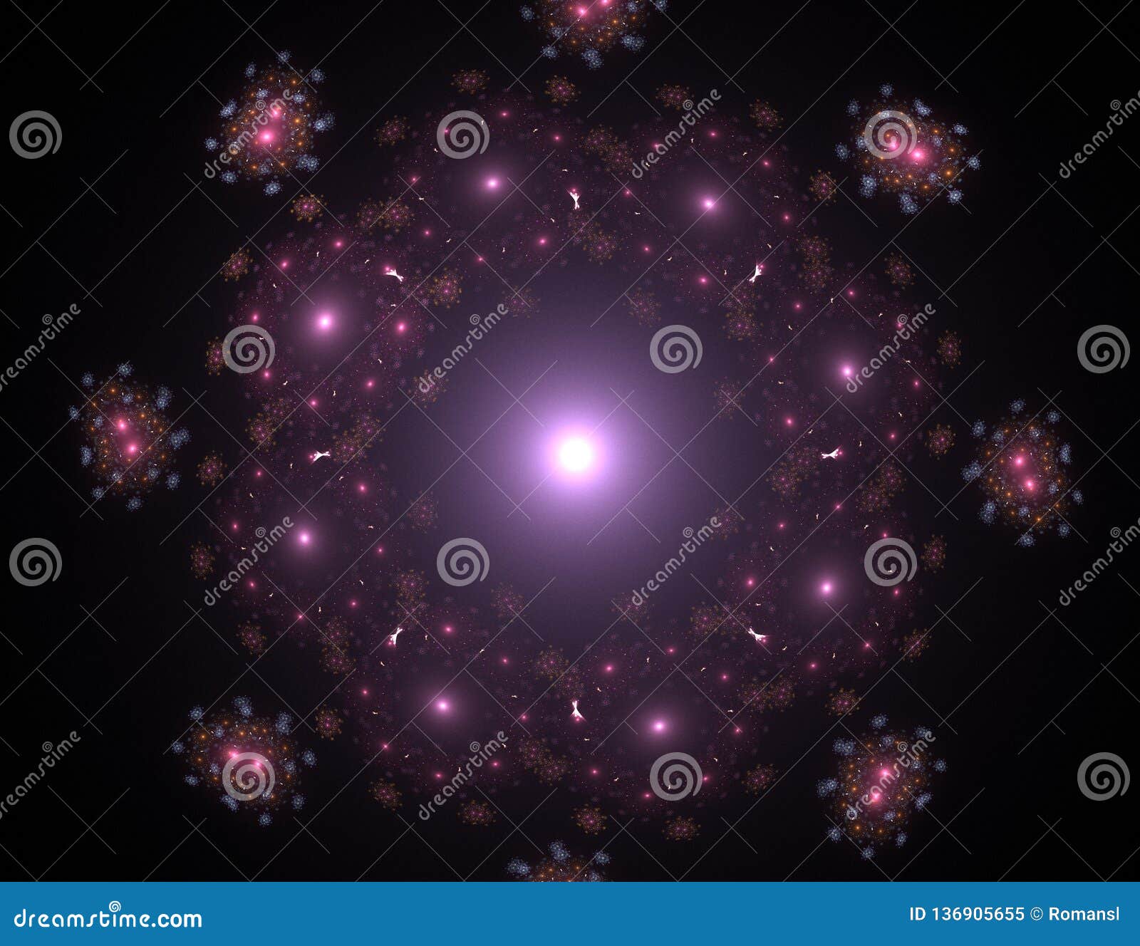 Elementary Particles Series. Interplay of Abstract Fractal Forms on the ...