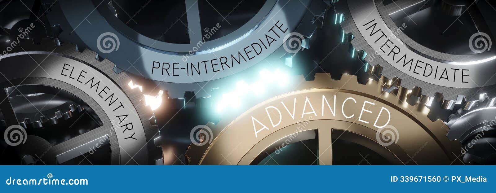 Intermediate Word On Purple Stock Photography | CartoonDealer.com ...