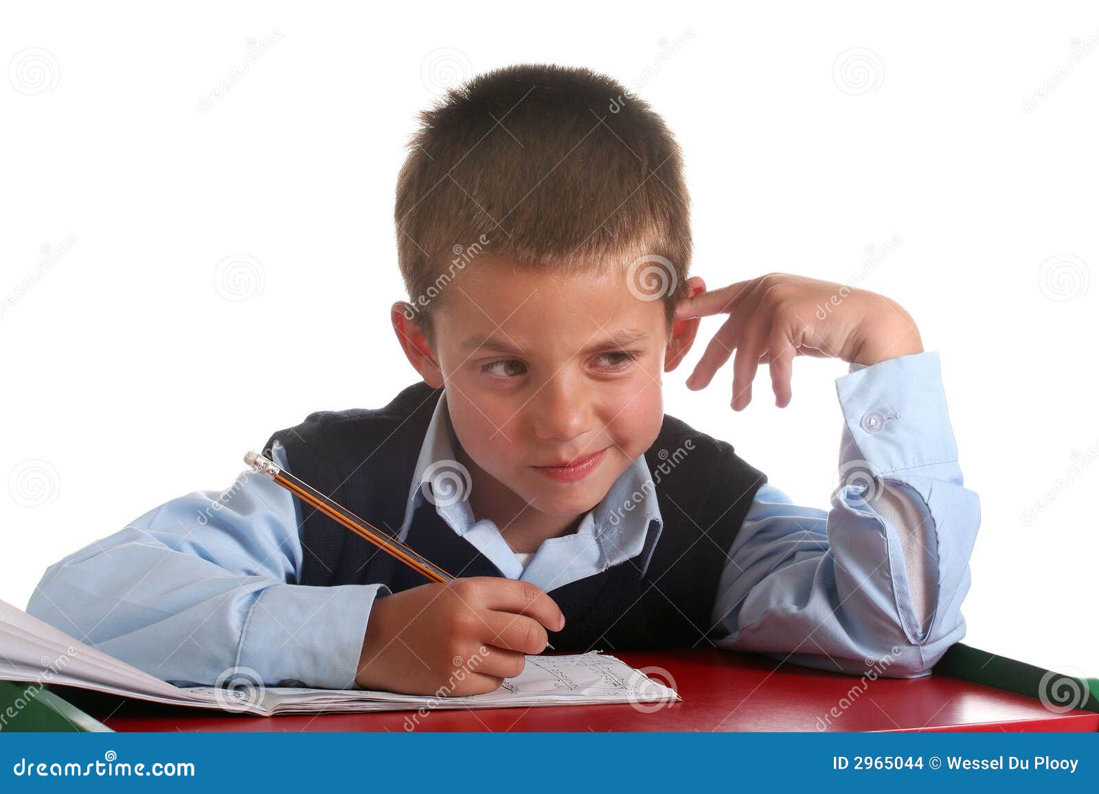 Elementary School boy stock photo. Image of blue, knowledge - 2965044