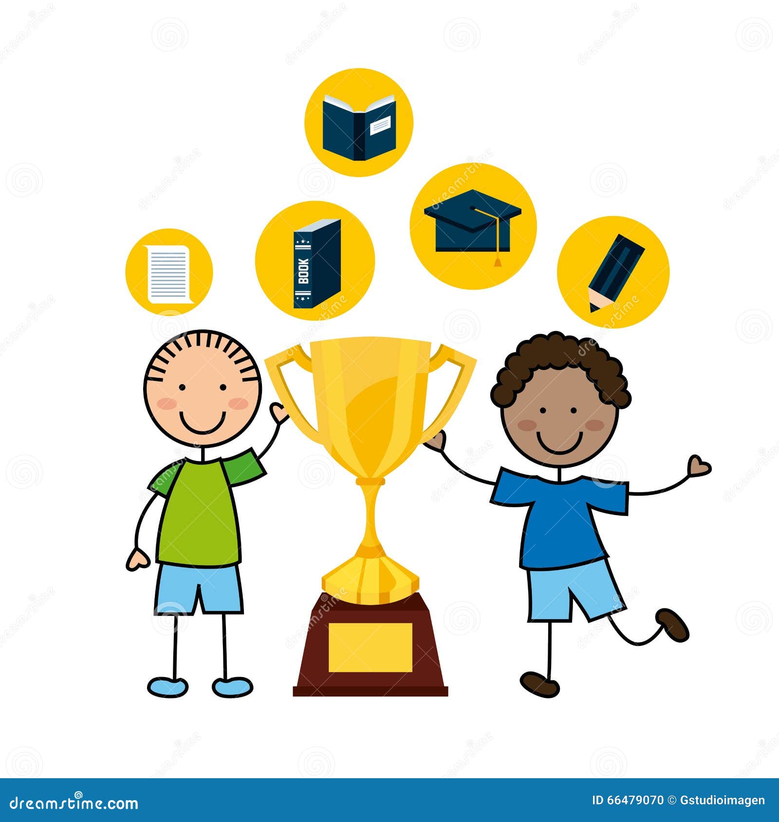 Elementary school design stock vector. Illustration of cartoon - 66479070