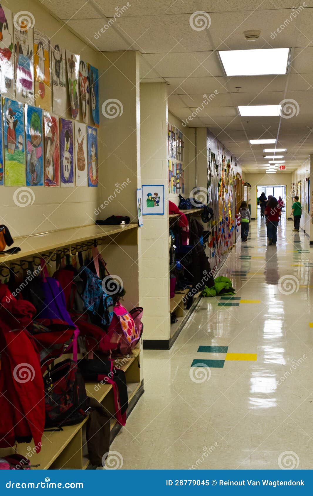 Elementary School Hallways