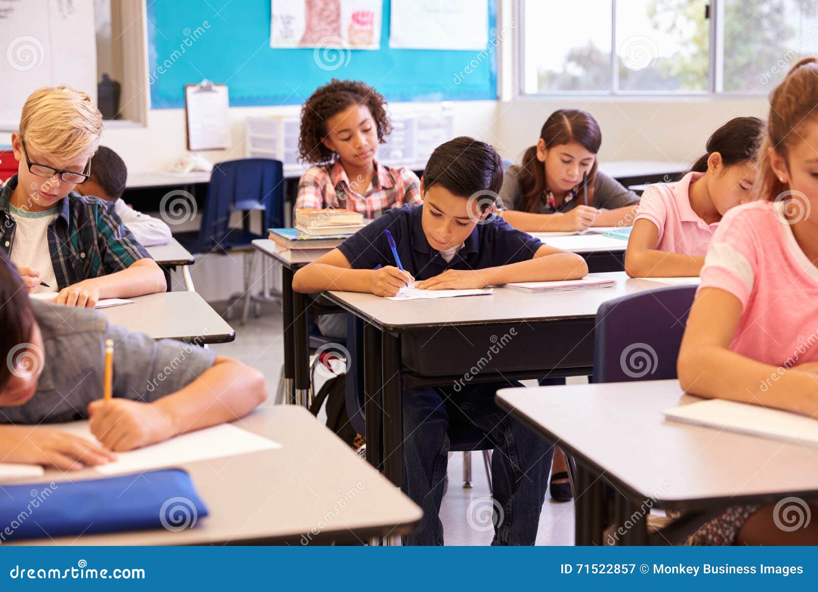 Kids Working In Class Kids Working In Class