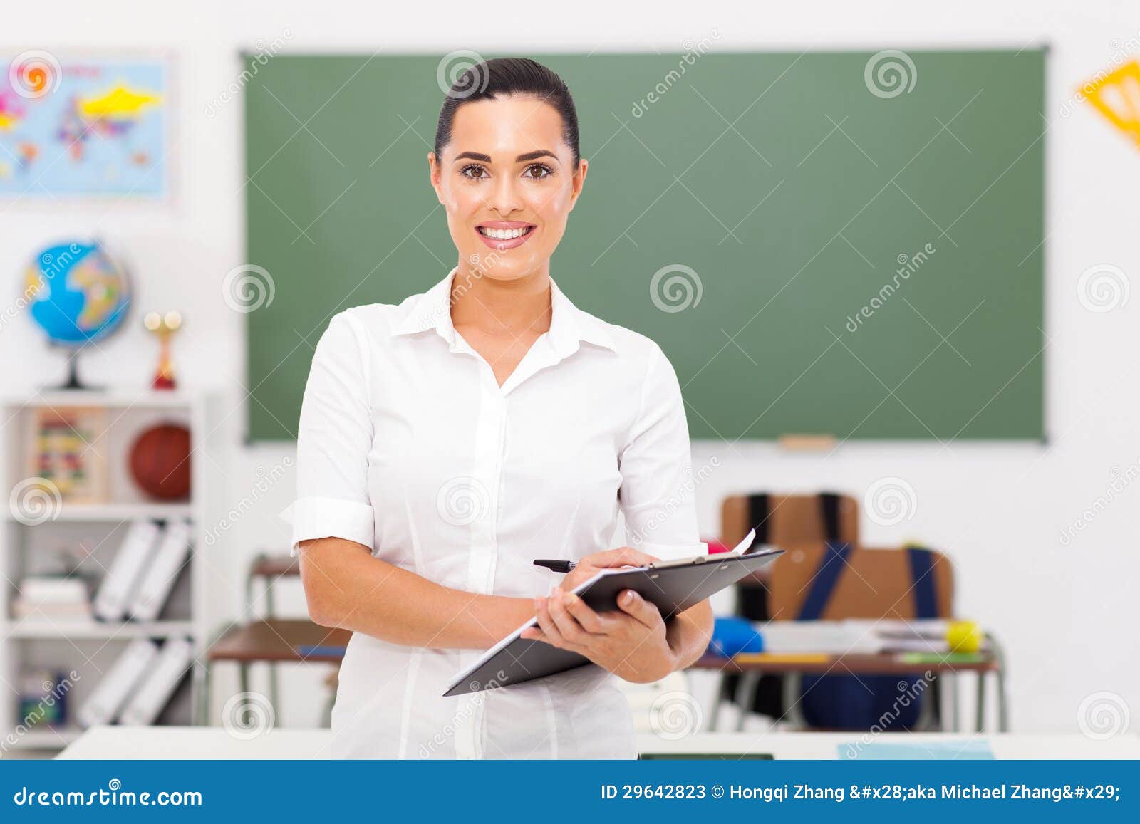 Elementary School Teacher Stock Photos - Image: 29642823