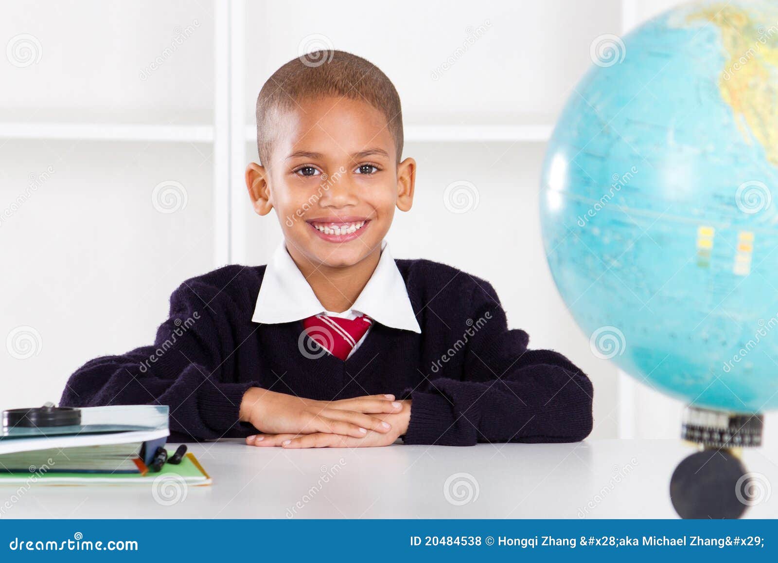 Elementary schoolboy stock photo. Image of ethnic, learner - 20484538