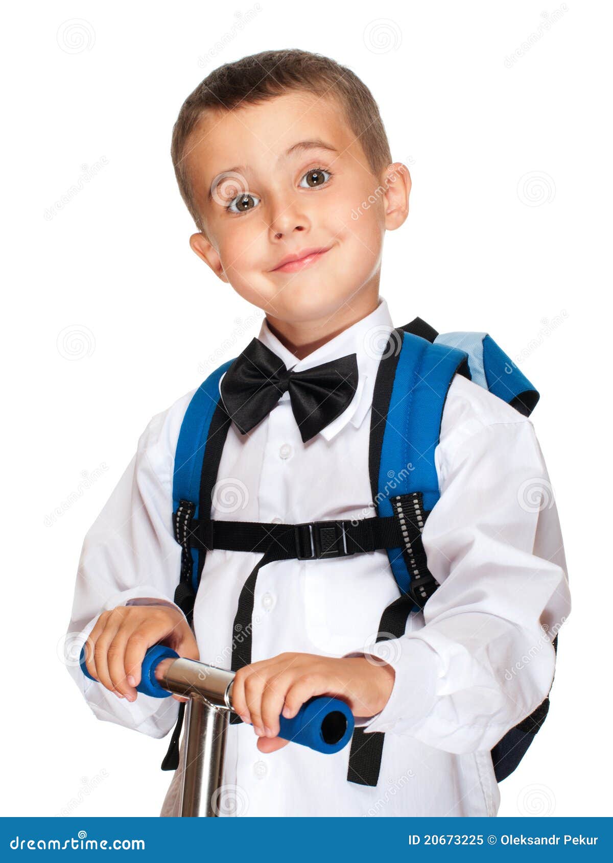 Elementary student boy stock image. Image of caucasian - 20673225