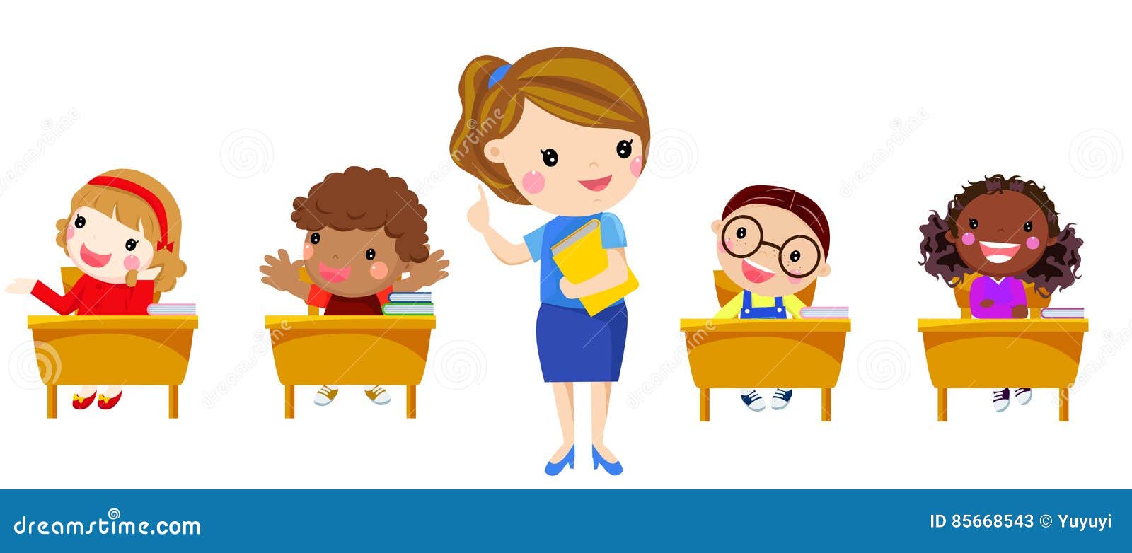 Talking In Class Cartoon