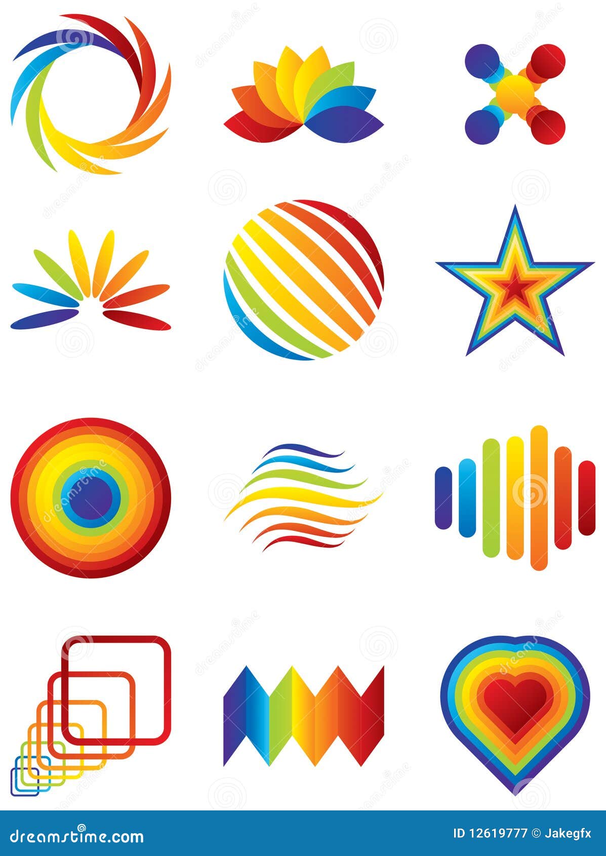 Elementi E Marchi Di Disegno Di Vettore Illustrazione Vettoriale ...