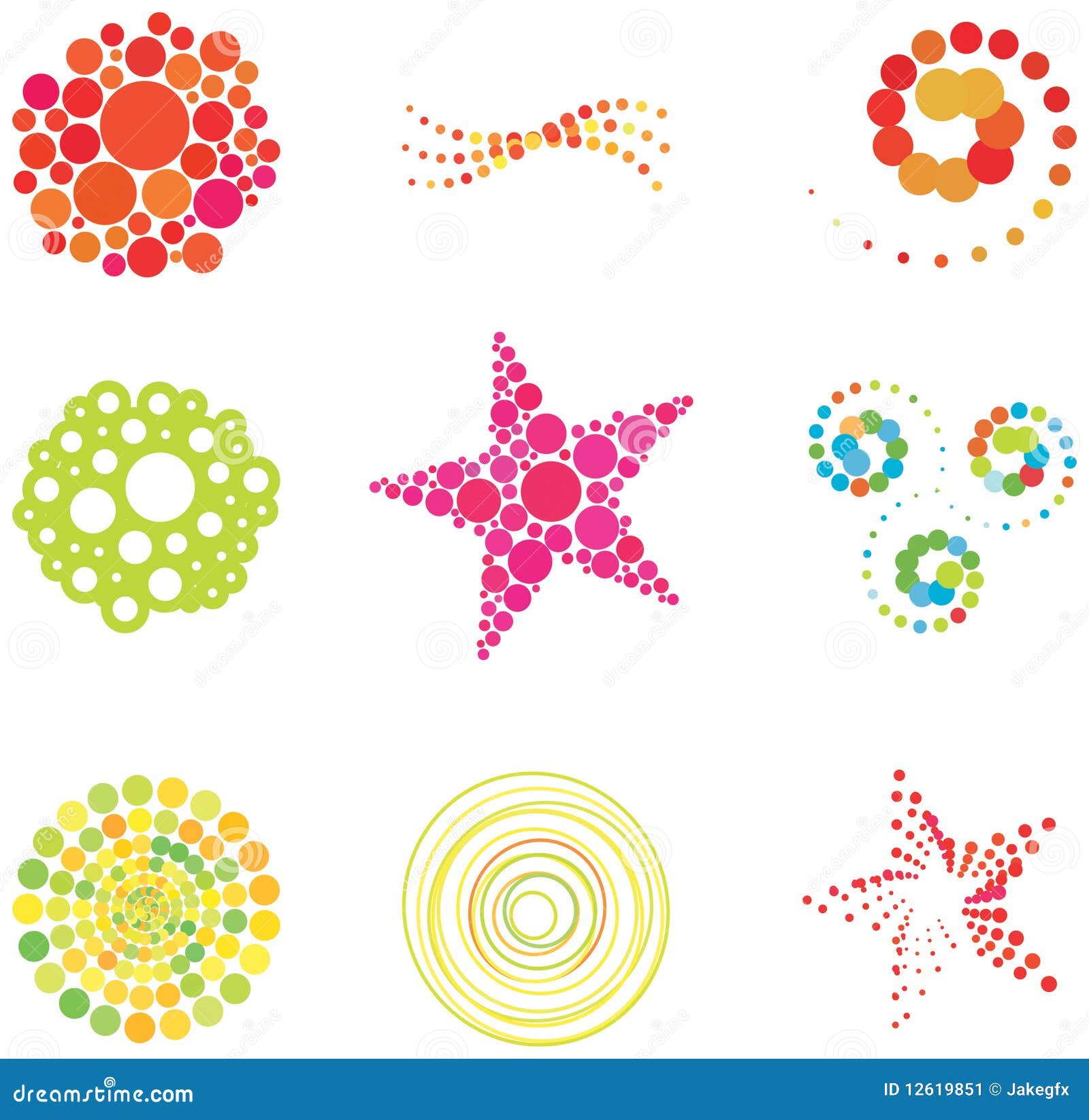 Elementi E Marchi Di Disegno Di Vettore Illustrazione Vettoriale ...