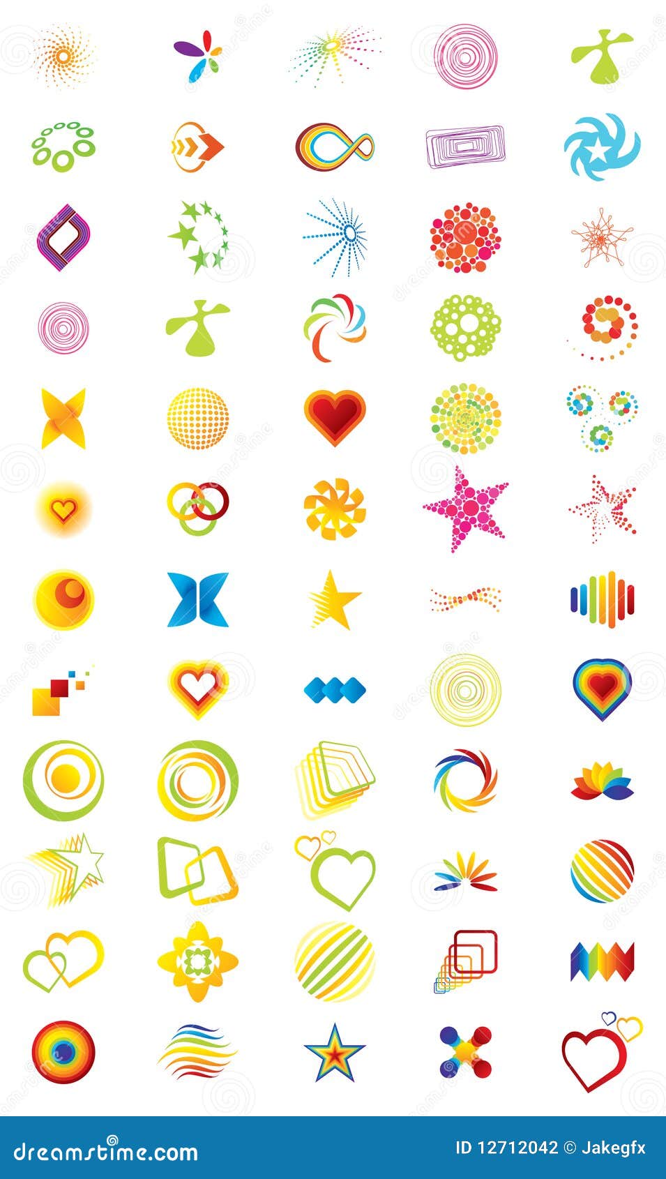 Elementi E Marchi Di Disegno Di Vettore Illustrazione Vettoriale ...