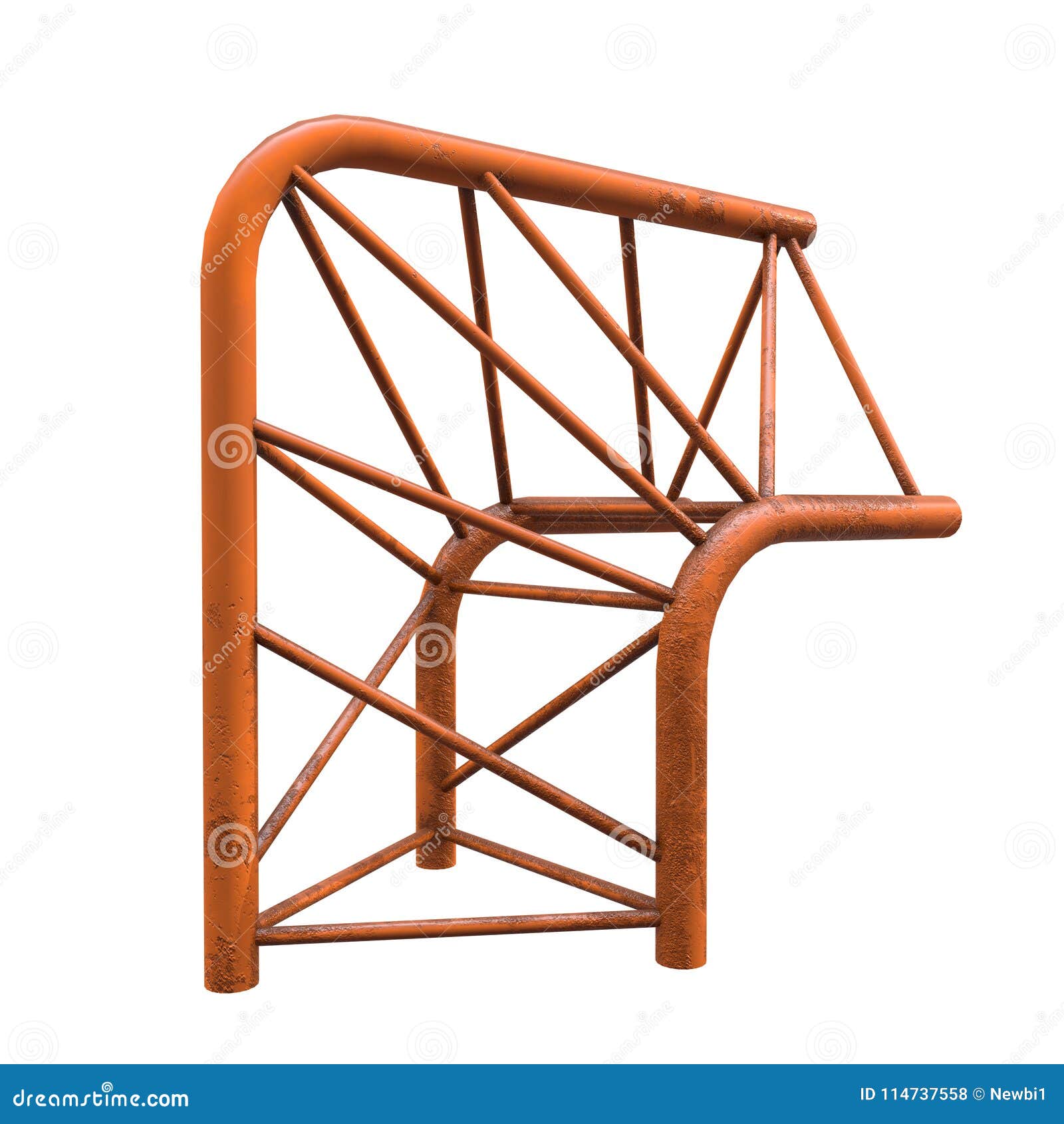 Elemento Da Viga Do Fardo Do Metal Ilustração Stock - Ilustração de ...