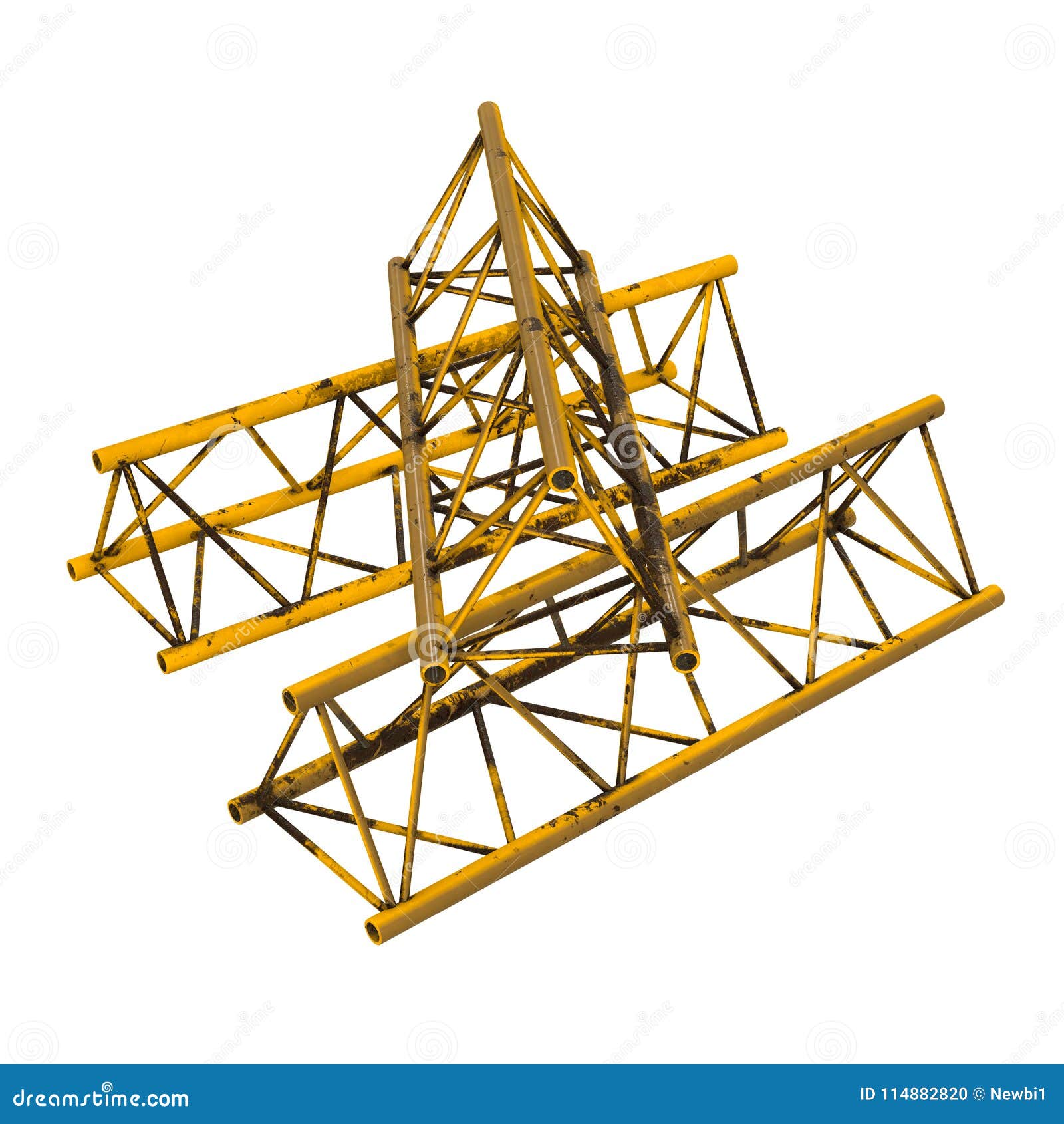 Elemento Da Viga Do Fardo Do Metal Ilustração Stock - Ilustração de ...