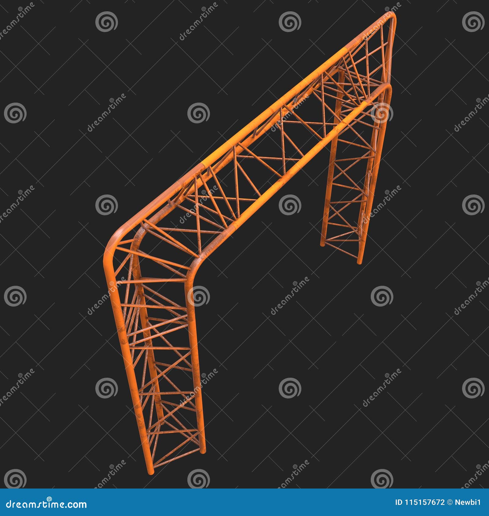 Elemento Da Viga Do Fardo Do Metal Ilustração Stock - Ilustração de ...