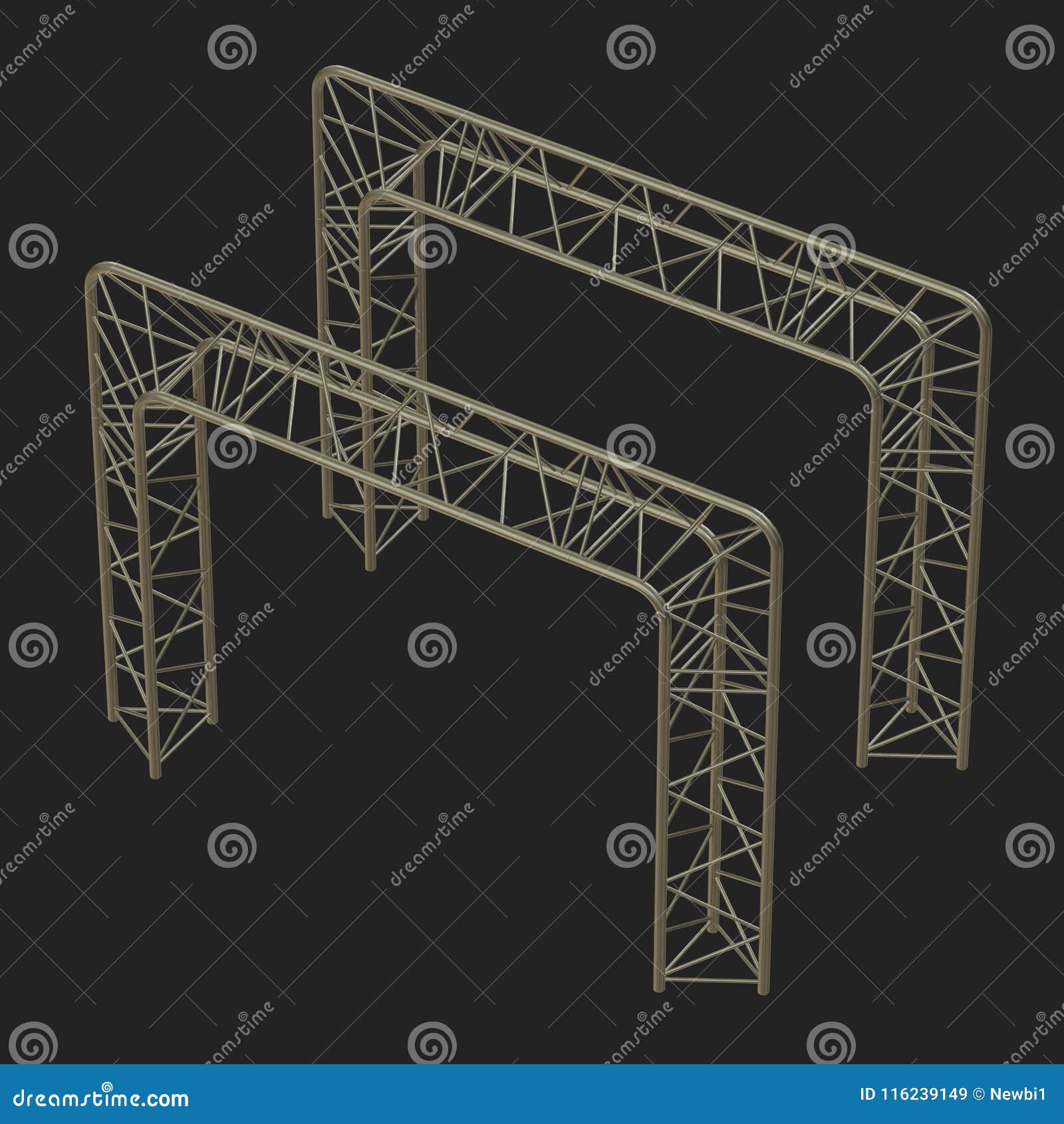 Elemento Da Viga Do Fardo Do Metal Ilustração Stock - Ilustração de ...