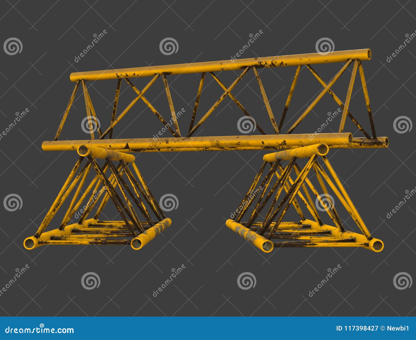 Elemento Da Viga Do Fardo Do Metal Ilustração Stock - Ilustração de ...