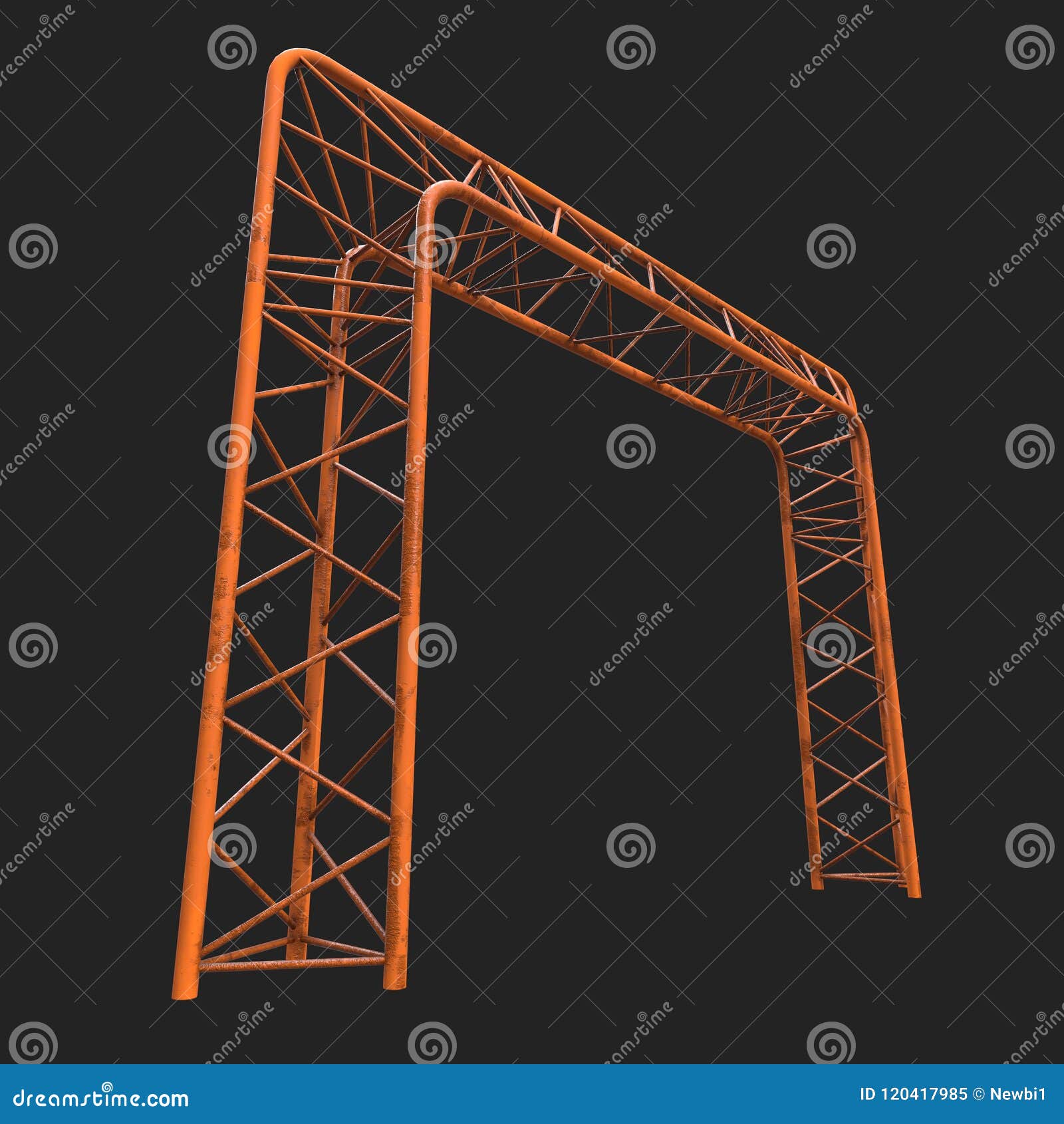 Elemento Da Viga Do Fardo Do Metal Ilustração Stock - Ilustração de ...