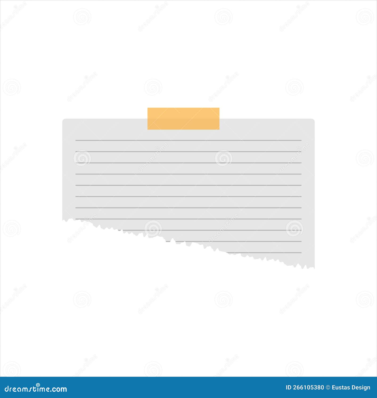 Elemento de papel rasgado ilustração do vetor. Ilustração de vazio ...