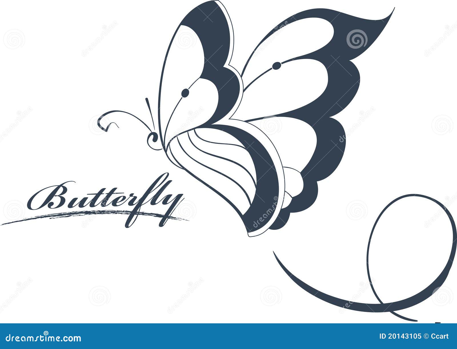 Elemento Del Diseño De La Mariposa Ilustración del Vector - Ilustración ...