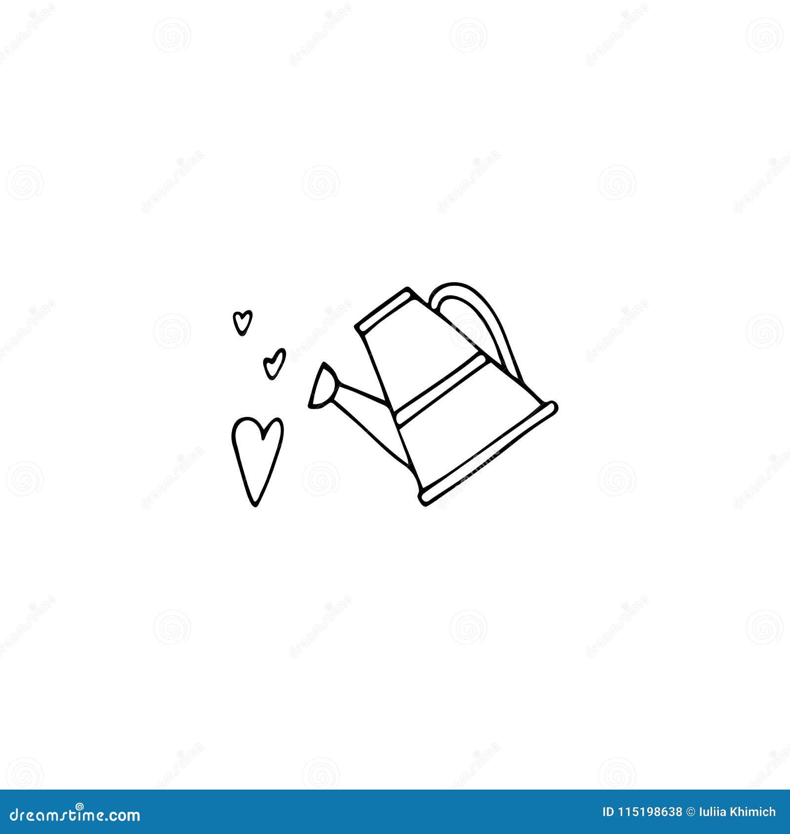 Elemento Del Logotipo De La Regadera Ilustración del Vector ...