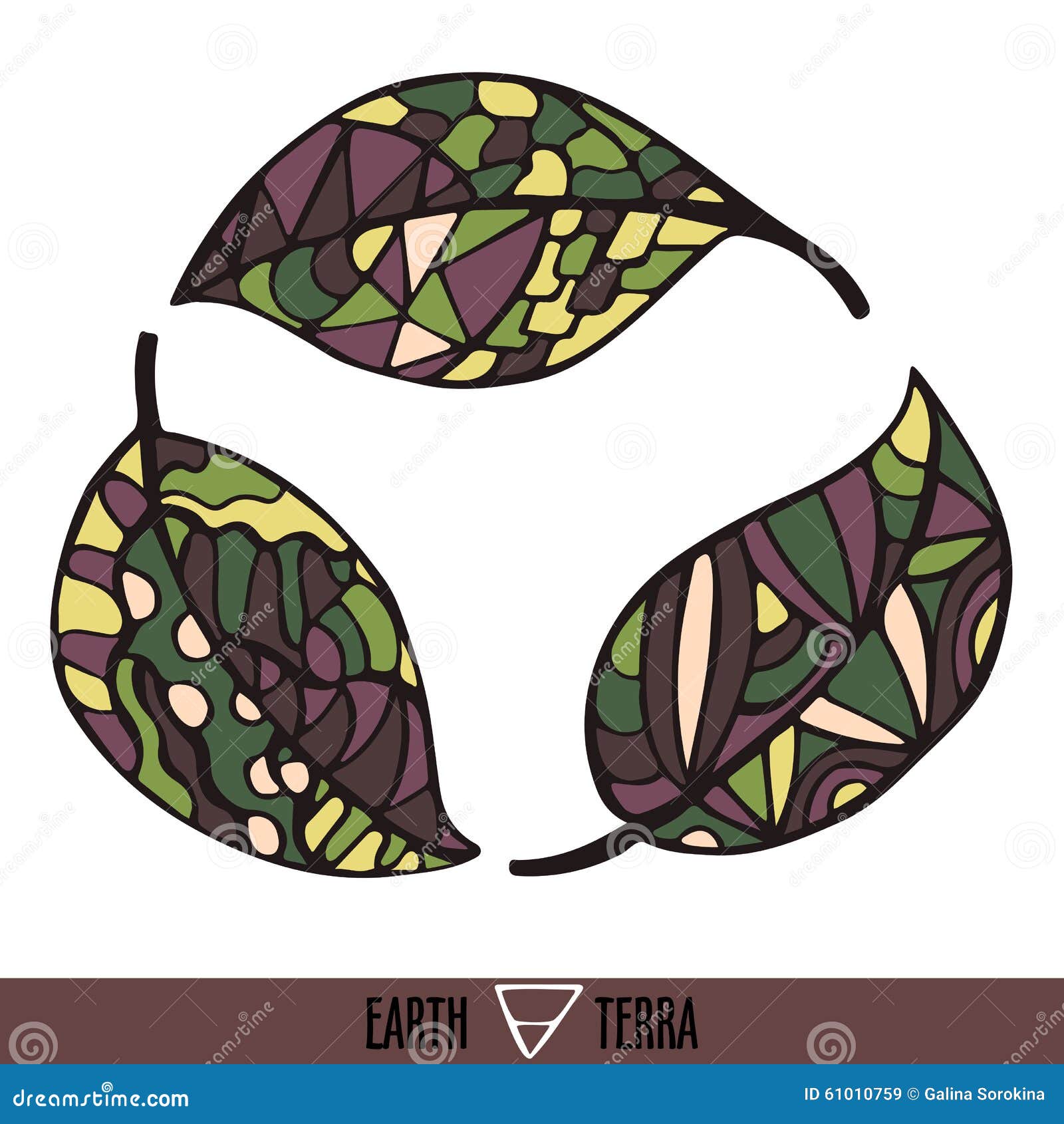 Elemento Del Vector De La Naturaleza - Tierra Ilustración del Vector ...