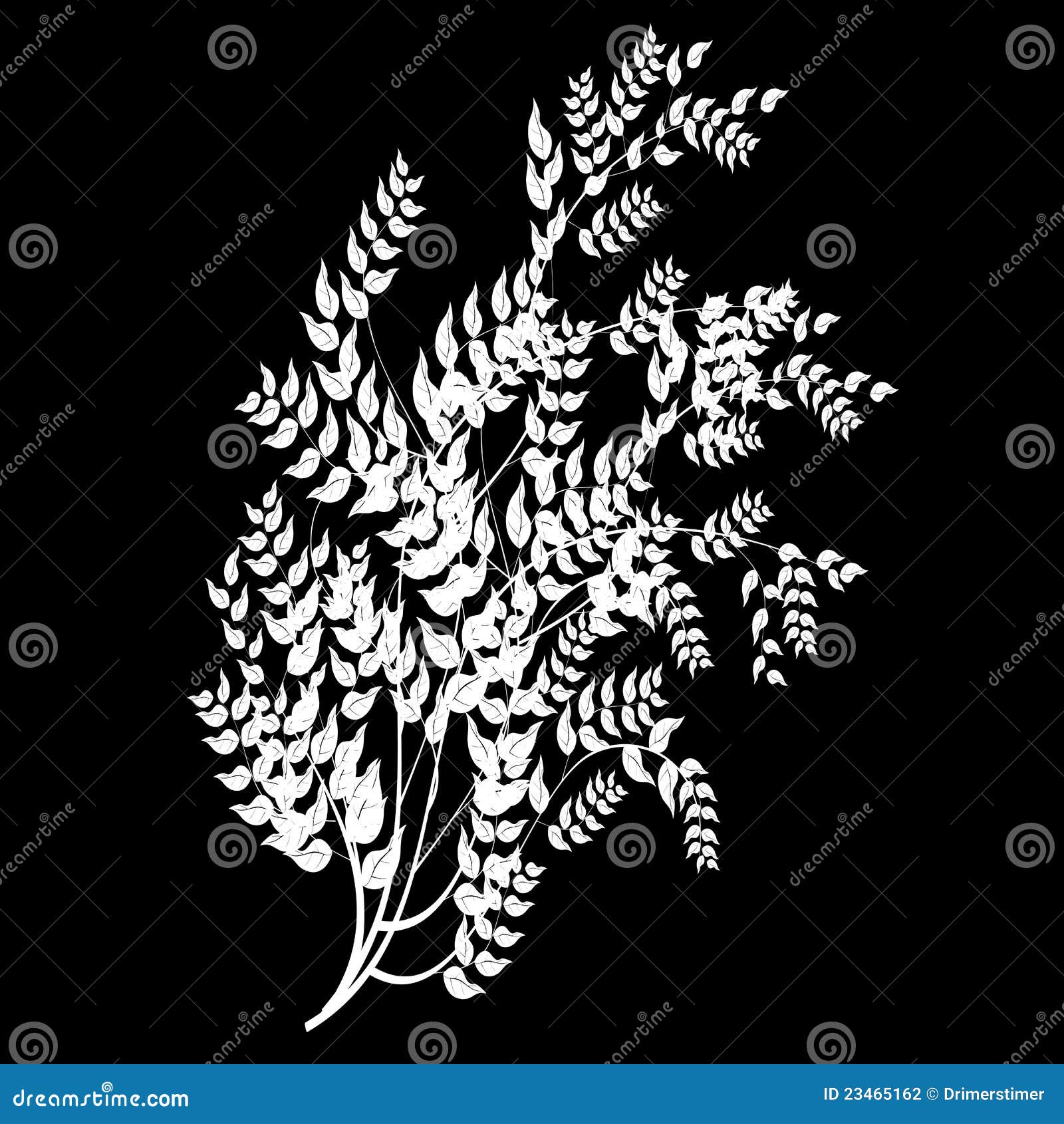 Elemento Do Projeto Em Um Fundo Preto Ilustração Stock - Ilustração de ...